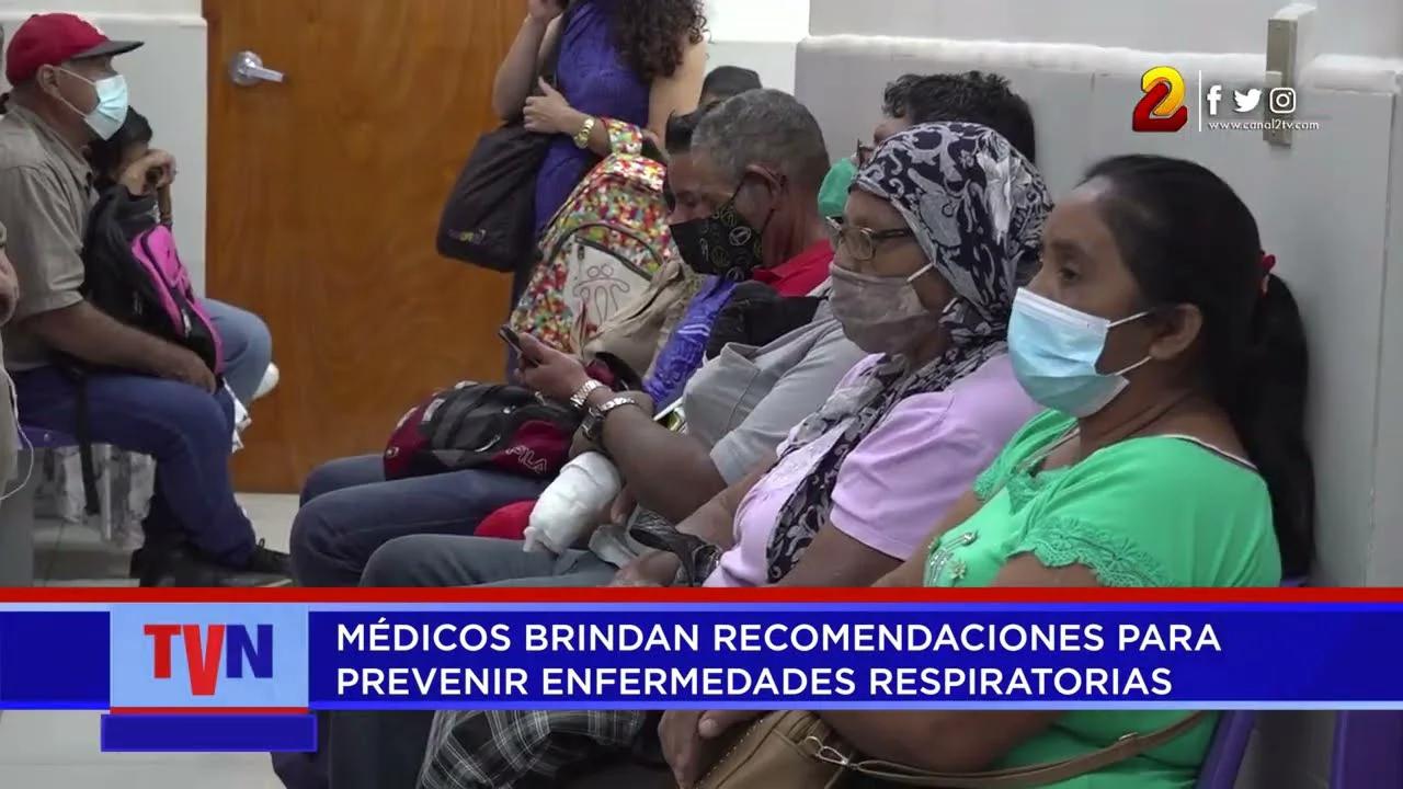 Médicos brindan recomendaciones para prevenir enfermedades respiratorias