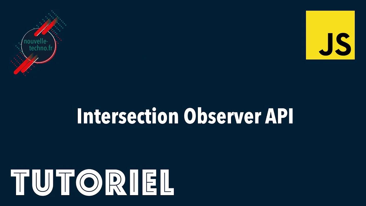 API Intersection Observer