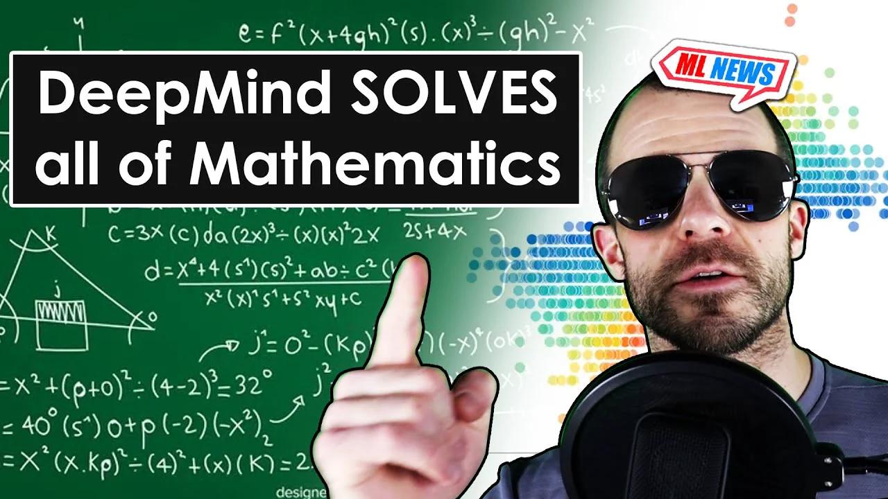 [ML News] DeepMind tackles Math | Microsoft does more with less ...