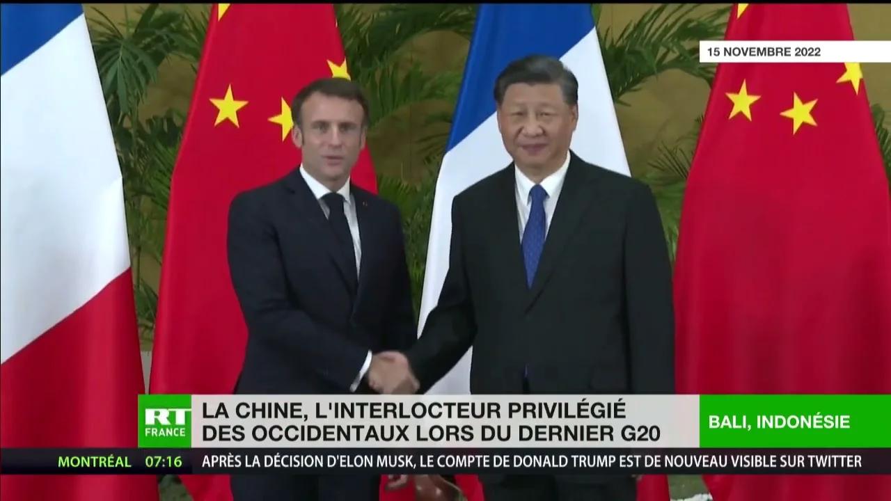 G20 : la Chine, interlocuteur privilégié des Occidentaux