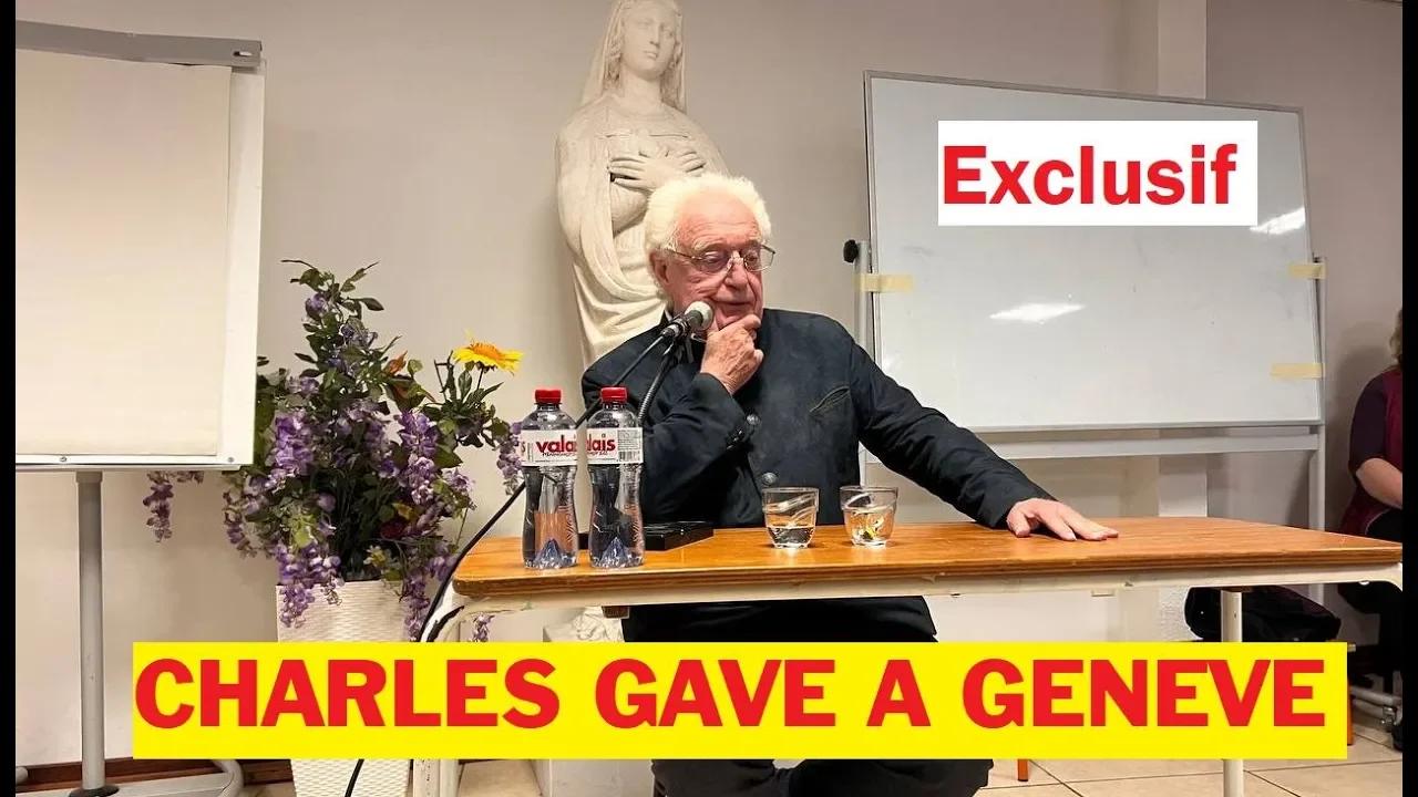 Charles Gave à Genève - Interview et extraits de la conférence