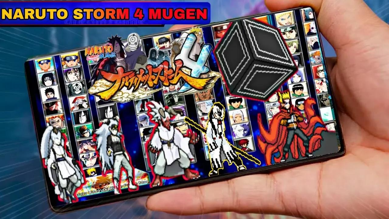 DOWNLOAD NARUTO STORM 4 Mugen Android 100 Karakter | Ukuran Kecil ...