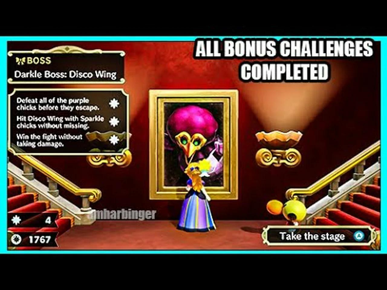 Princess Peach Showtime Darkle Boss Disco Wing No Damage All Challenges ...
