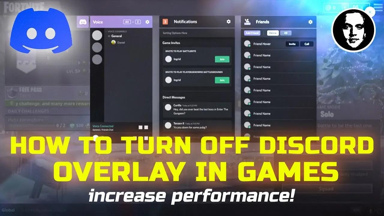 How to Disable Discord Overlay for All Games | Boost FPS & Performance