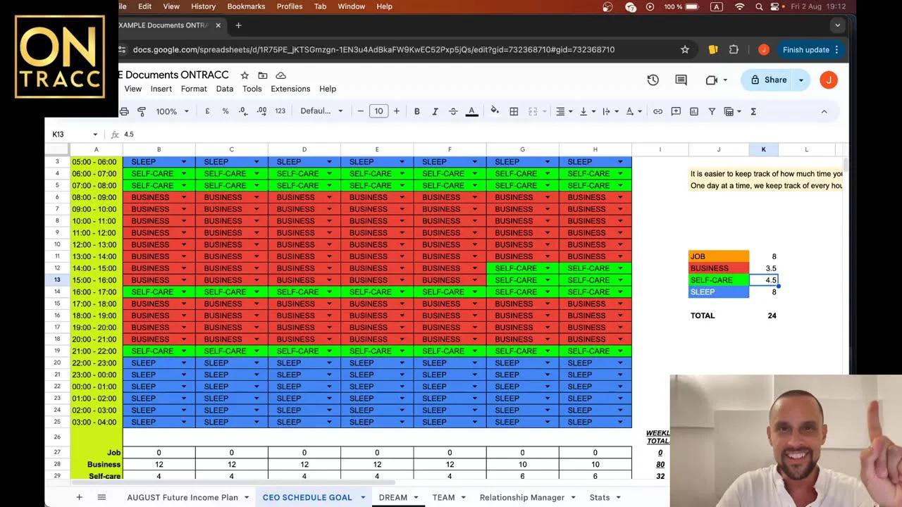 How To Structure The 80 Hour Work Week