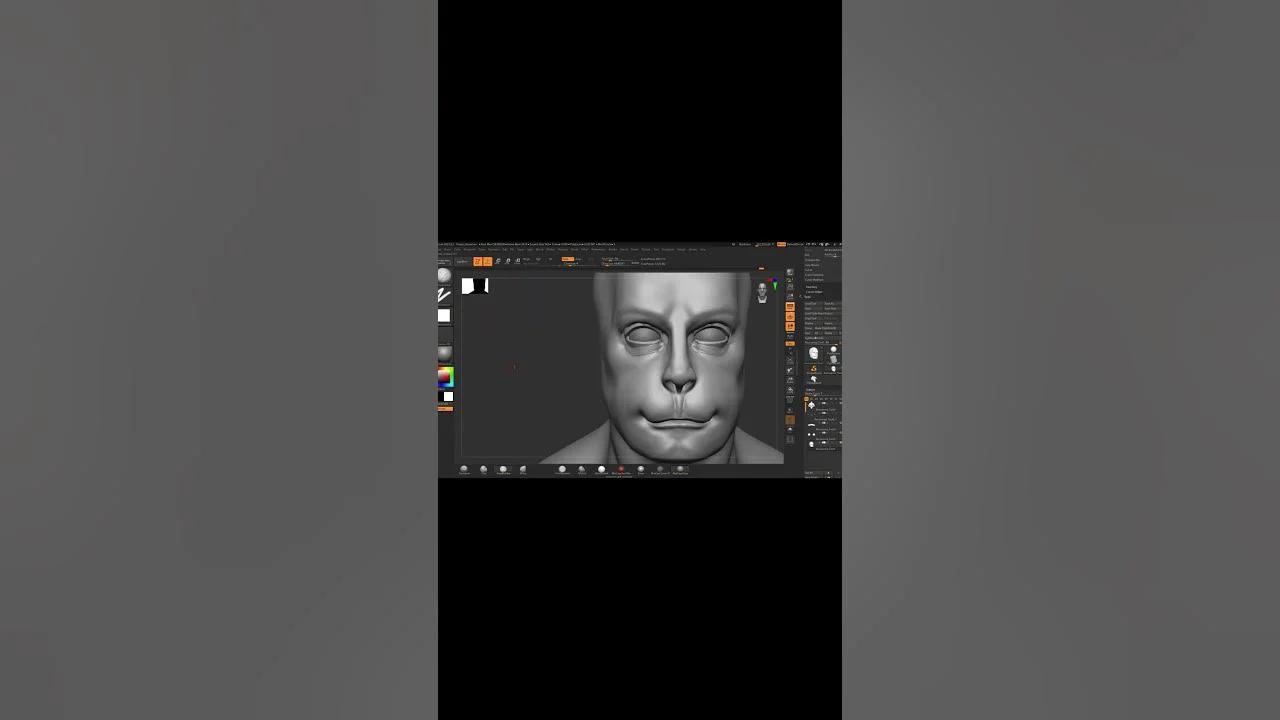 Getting Started with Sculpting ZBrush 1 #blender #3dsculpting #zbrush # ...
