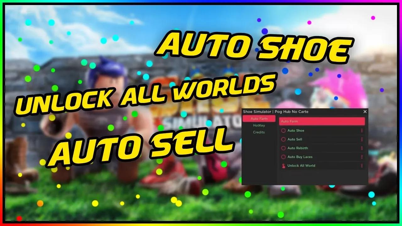 Roblox Shoe Simulator - Best Autofarm Script 2022