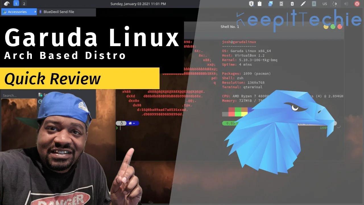 Garuda Linux | Arch Based Linux Distro