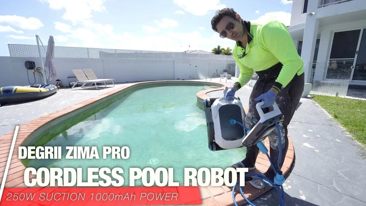 Degrii Zima Pro - BEST Cordless Pool Robot Cleaner for 2024? | REVIEW