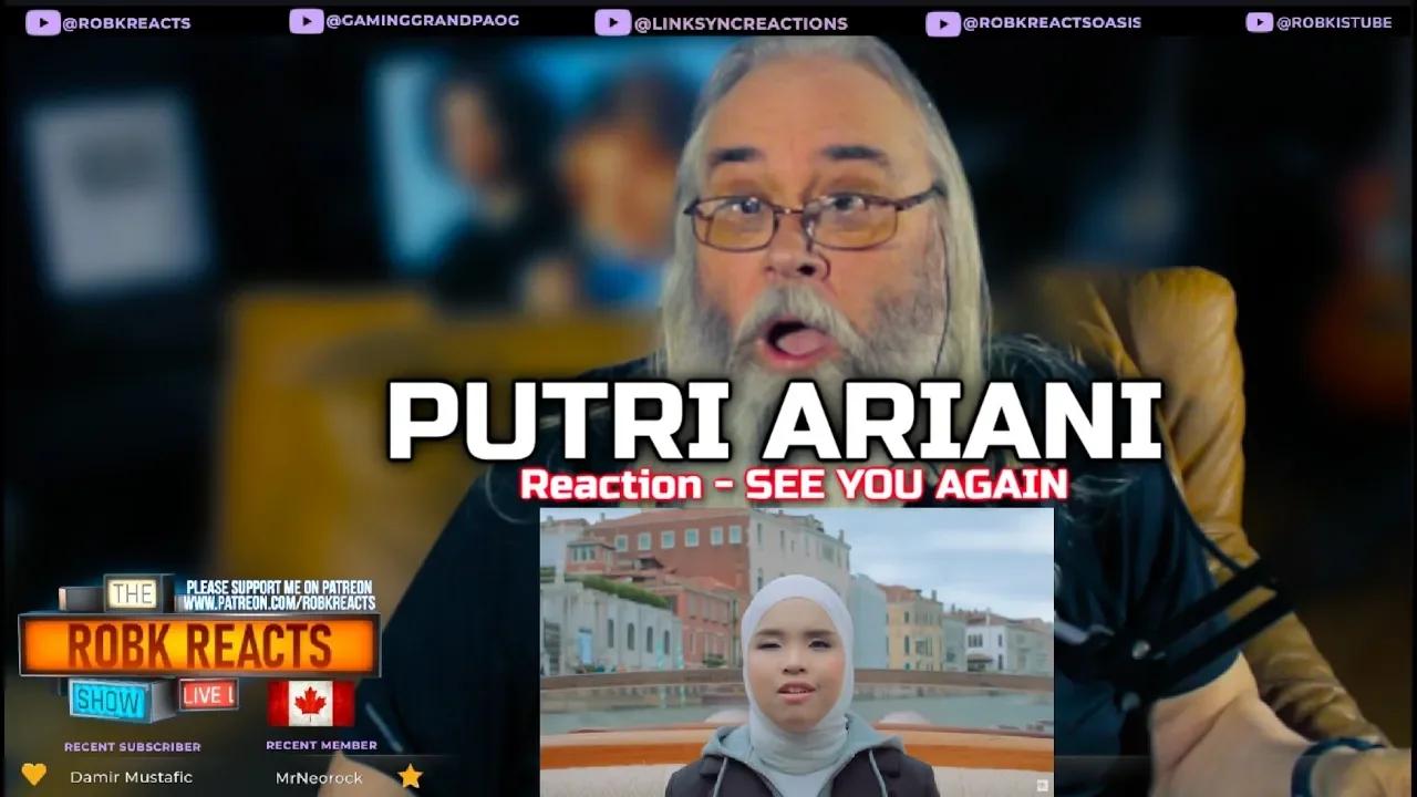 PUTRI ARIANI Reaction - SEE YOU AGAIN (Official Music Video) - Requested