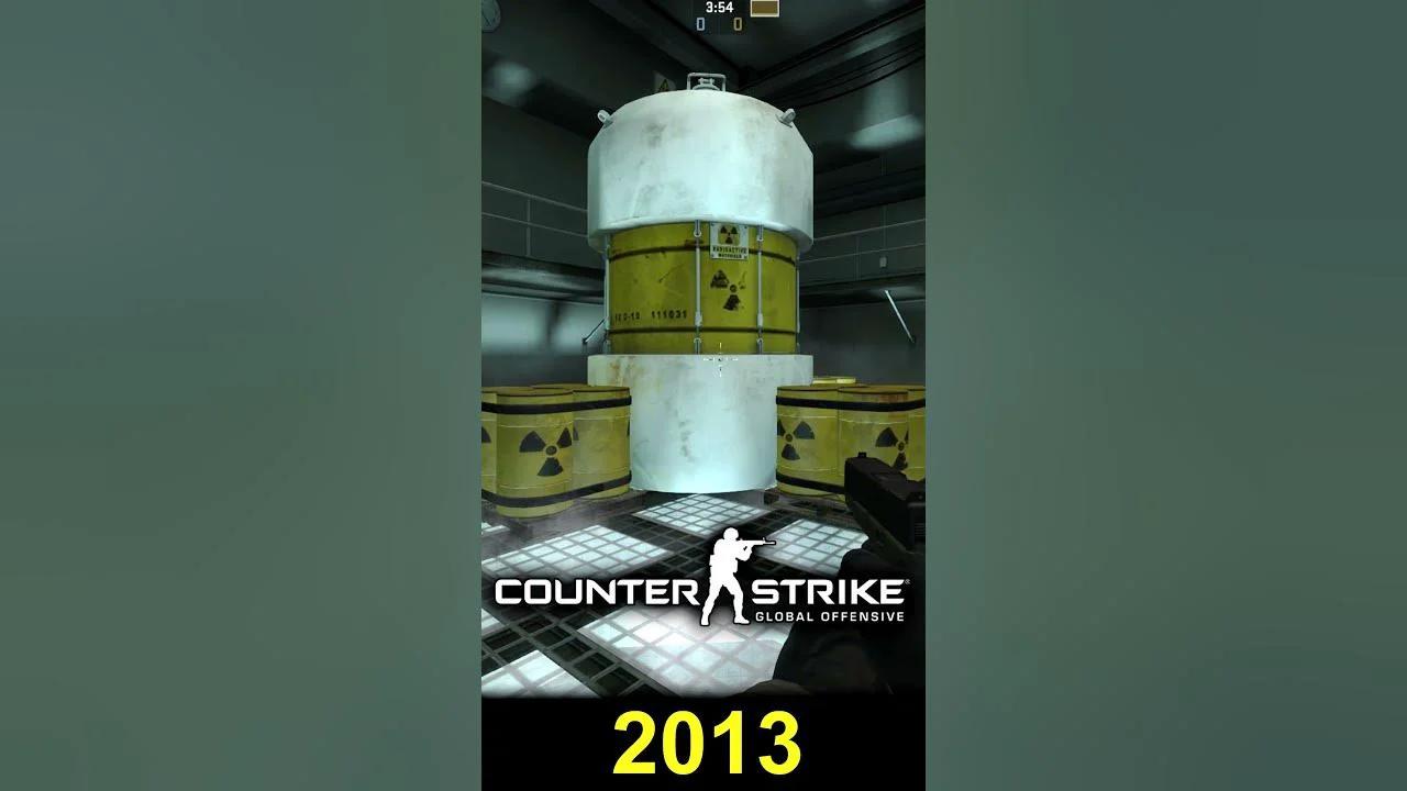 Counter-Strike Nuclear reactor Evolution (2000-2023) or Nuke Bombsite B ...