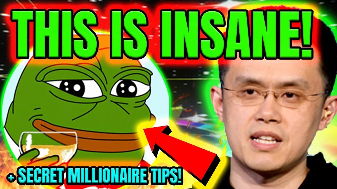 PEPE COIN PRICE UPDATE 🔥 SECRET MILLIONAIRE TIPS !!!🤑 NEXT PEPE COIN ...