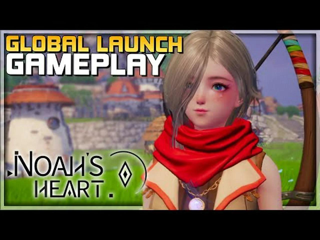 NOAH'S HEART Gameplay - Official Launch - 3D Action RPG - Android/iOS