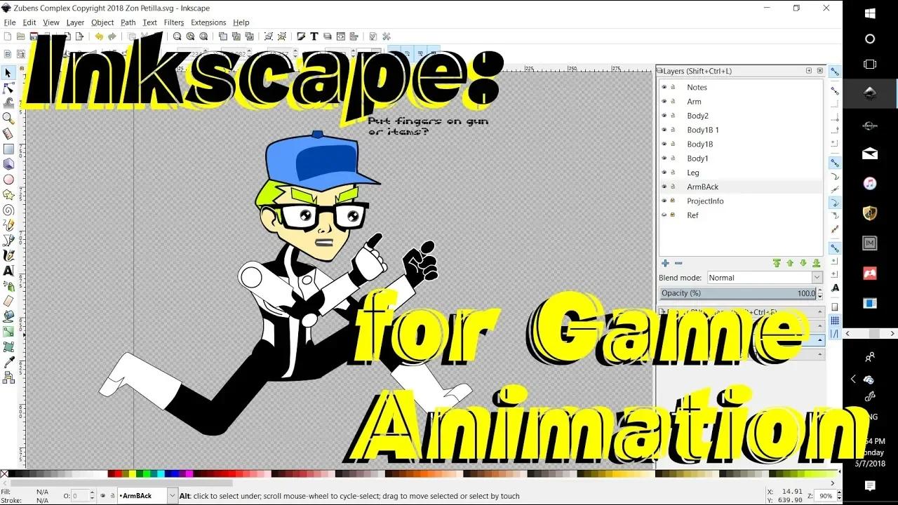 Overivew of Inkscape for Godot 3:Devlog to Finish! Epi 2