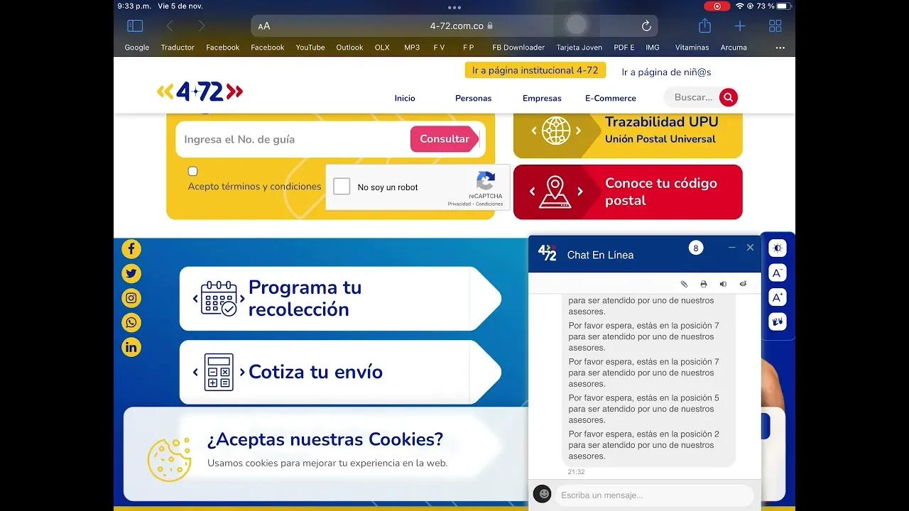 Mensajeria 472 se burla de los colombianos con recaudo iva y ...