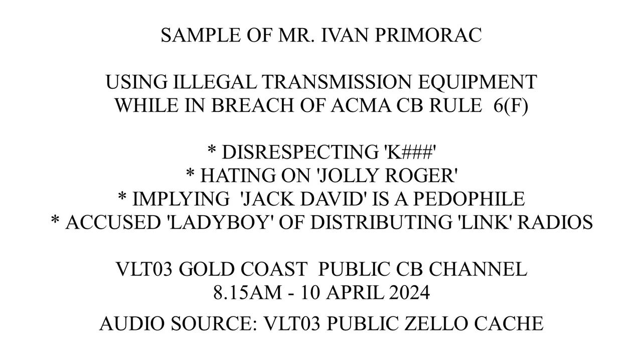 Sample of Ivan Primorac VLT03