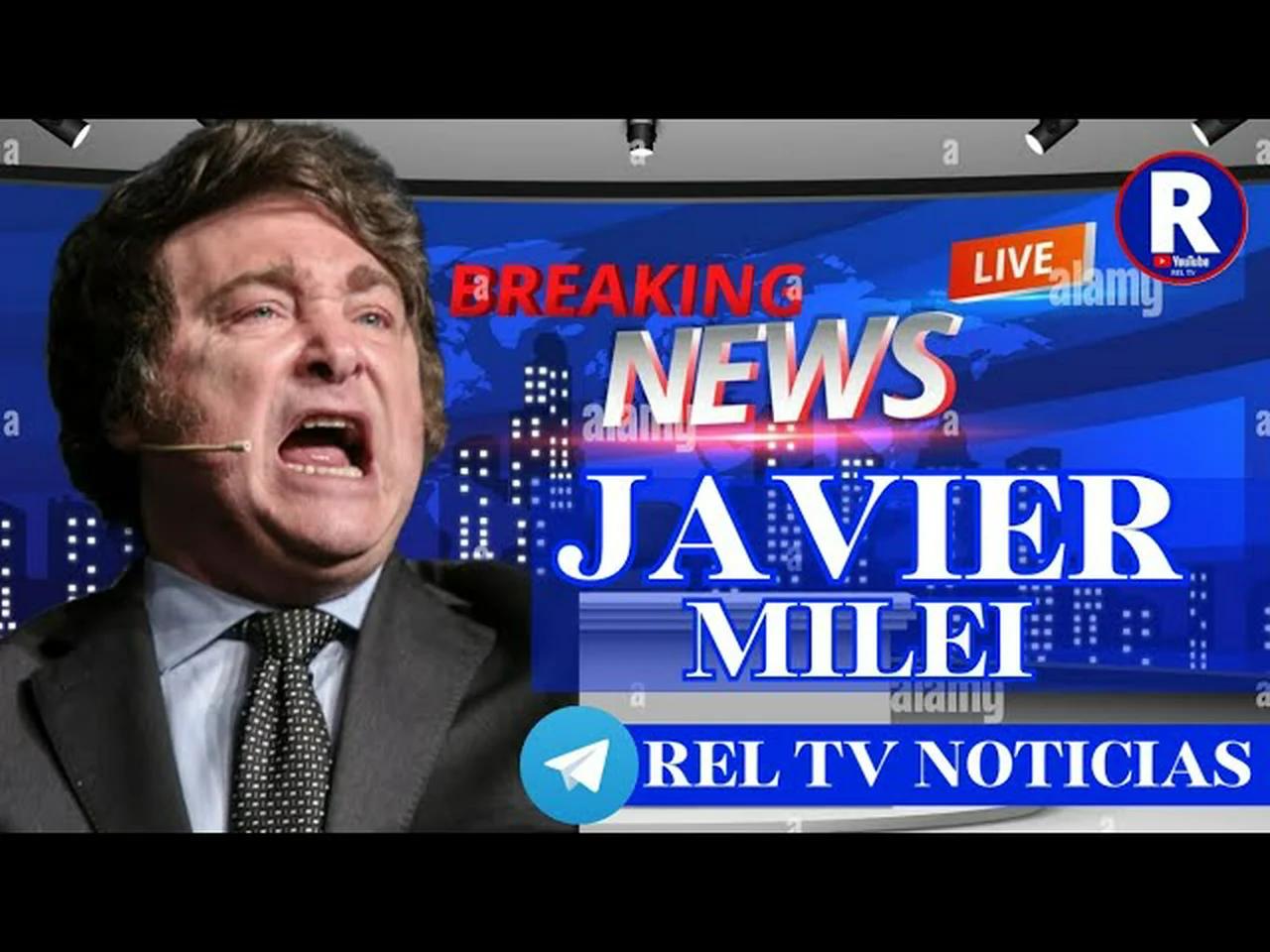 JAVIER MILEI PRESIDENTE Y BORIC ESCUCHANDO SU DISCURSO EN PRIMERA LINEA. #reltvinforma