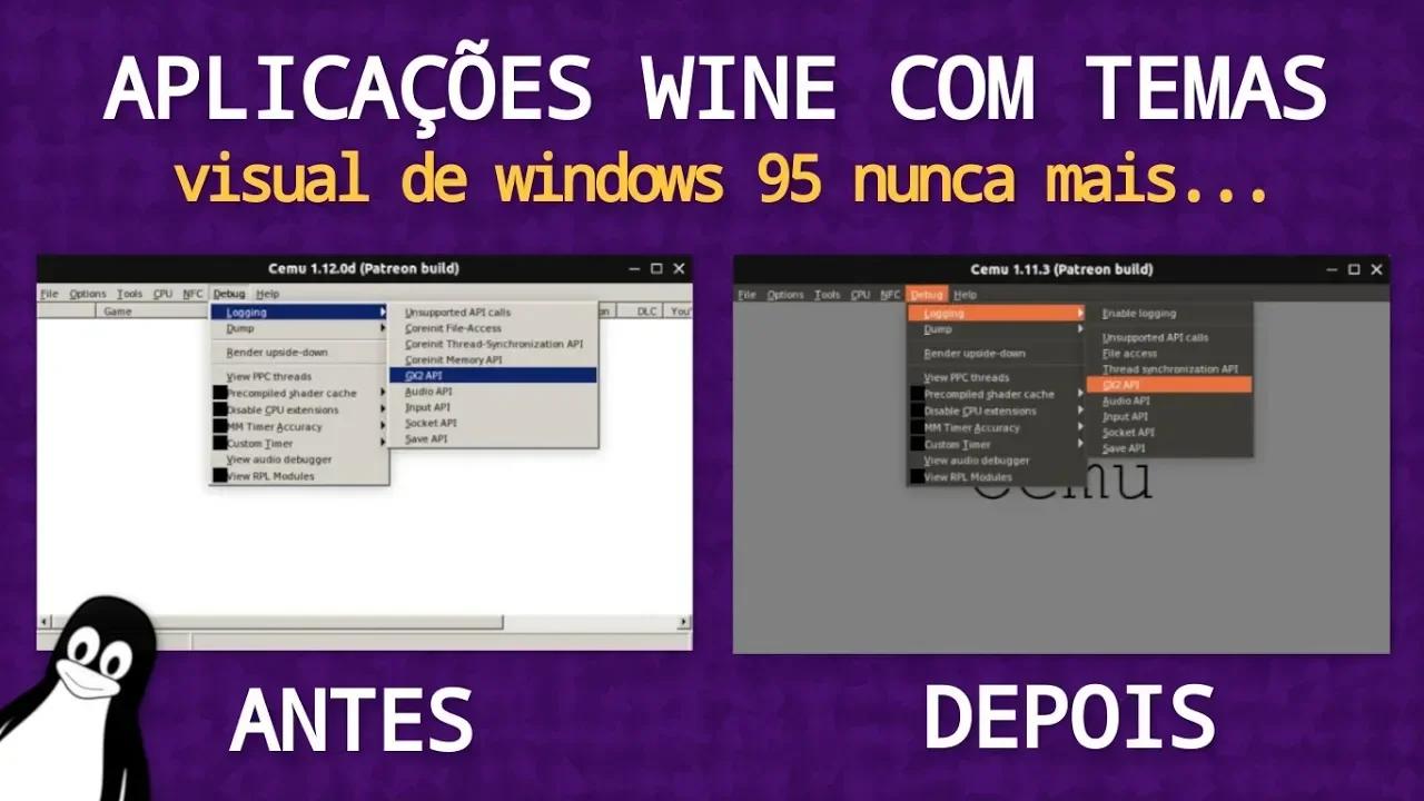 Como mudar TEMAS de programas Windows no Linux (Wine)