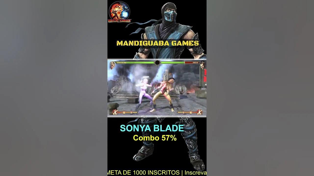 Mortal Kombat 9 SONYA vs SHEEVA COMBO 57% #mk9combos #viral #mortalkombat