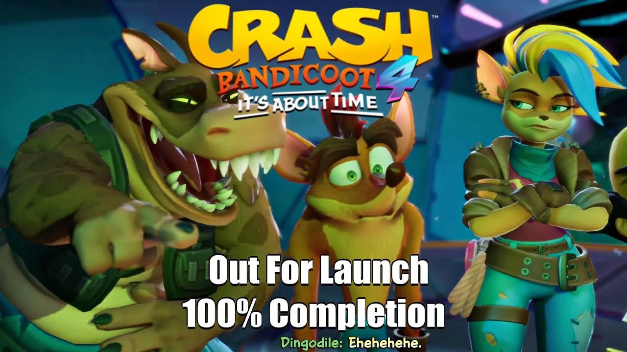 Crash Bandicoot 4 - Out For Launch Level 100% Walkthrough (All Gems ...