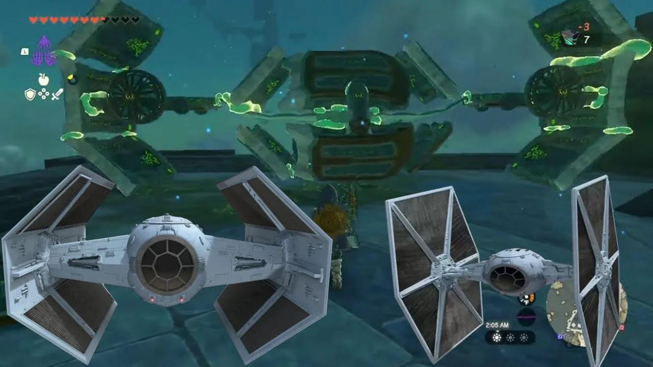 Zelda Tears Of The Kingdom - Star Wars Vehicles and Builds