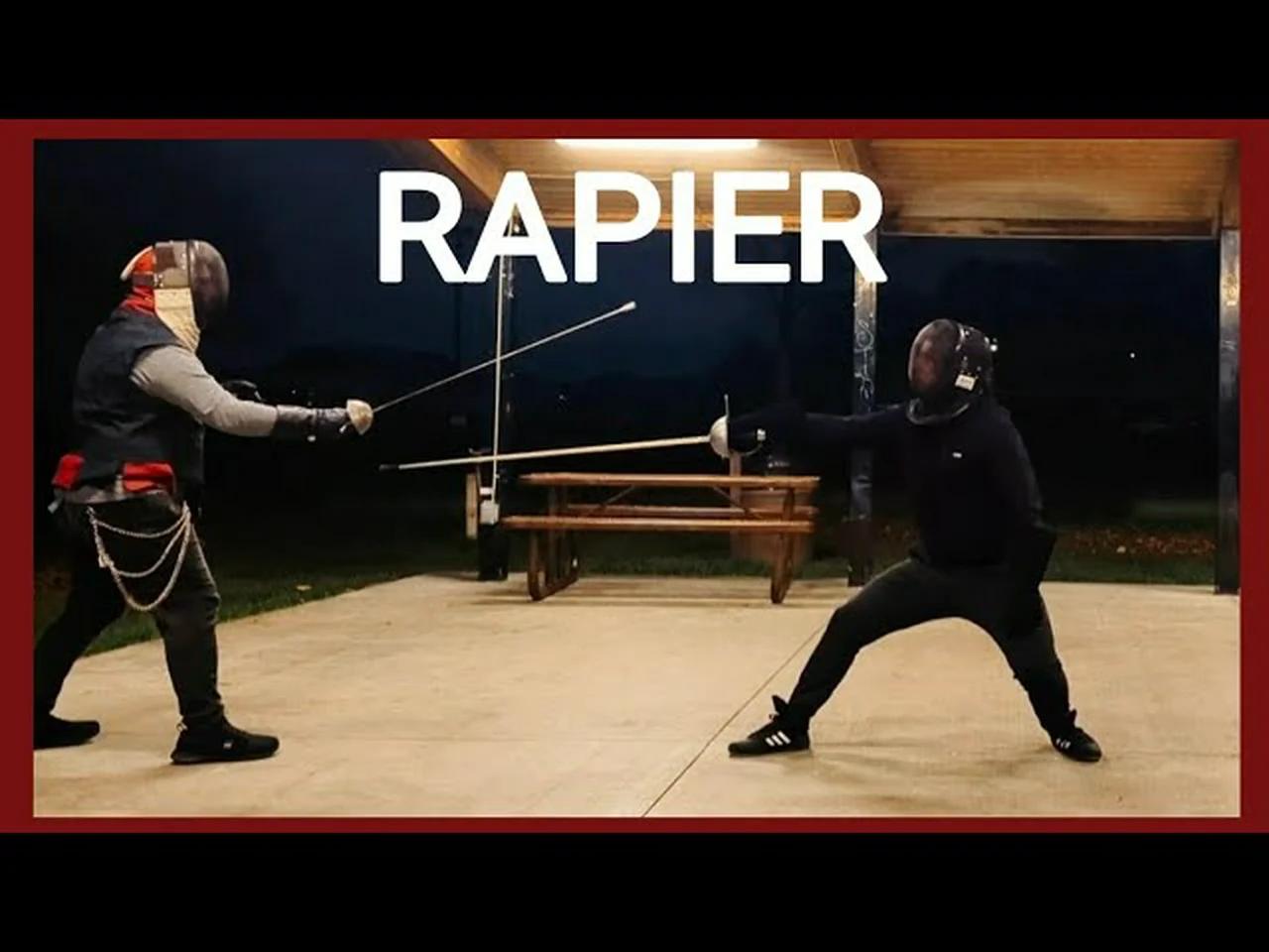 HEMA - Fighter vs. Tanner at the SCA - Rapier Sparring