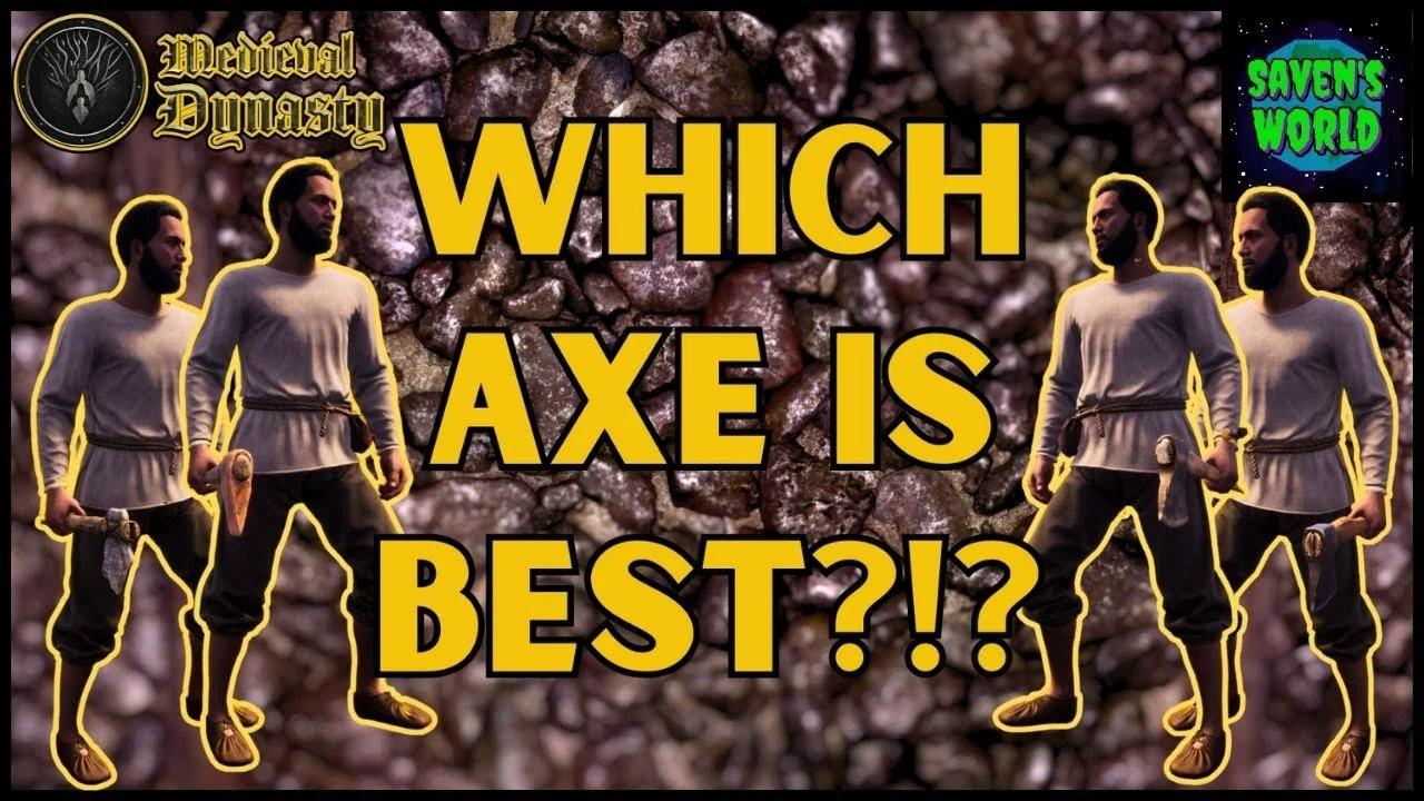 Axe Tutorial - Medieval Dynasty - Which Axe Is Best?!?