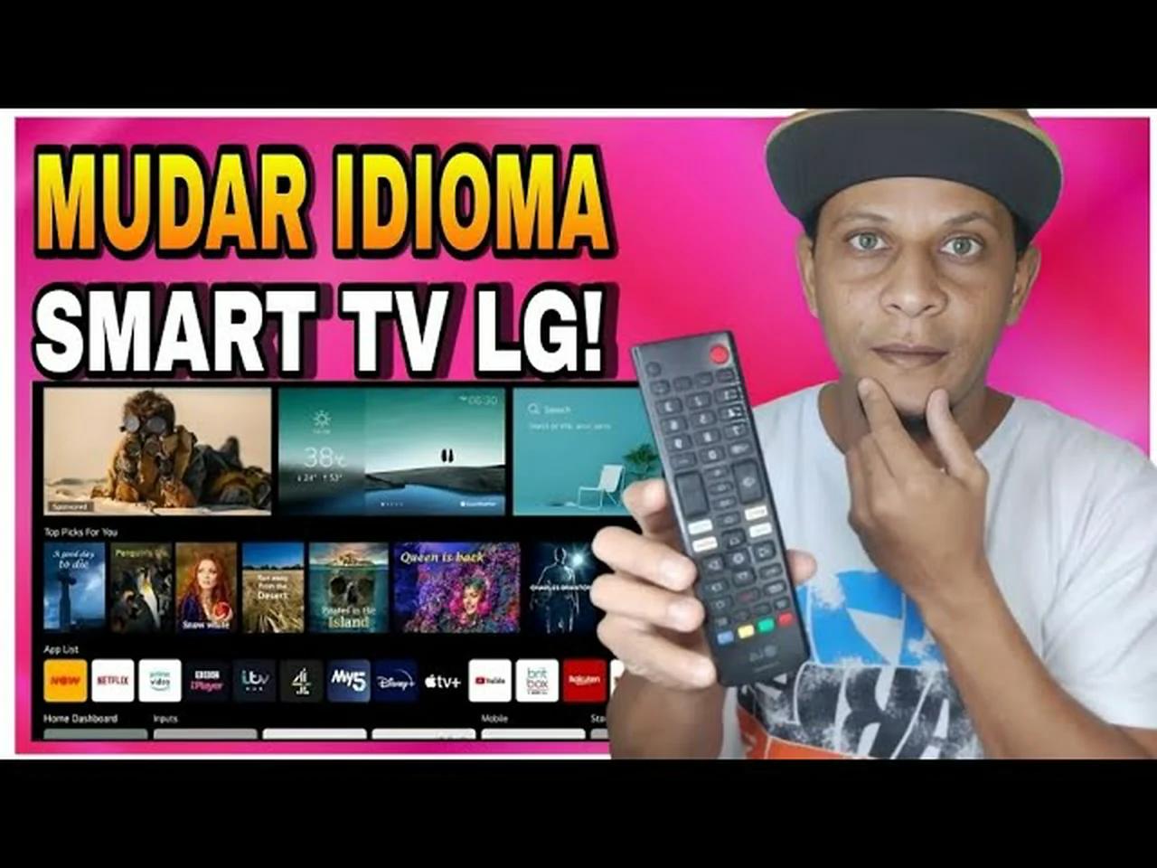 Como MUDAR IDIOMA da SMART TV LG para PORTUGUÊS!