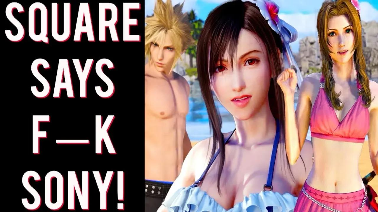 Square Enix gives Sony the FINGER! Company DUMPS PlayStation ... Square Enix gives Sony the FINGER! Company DUMPS PlayStation ...