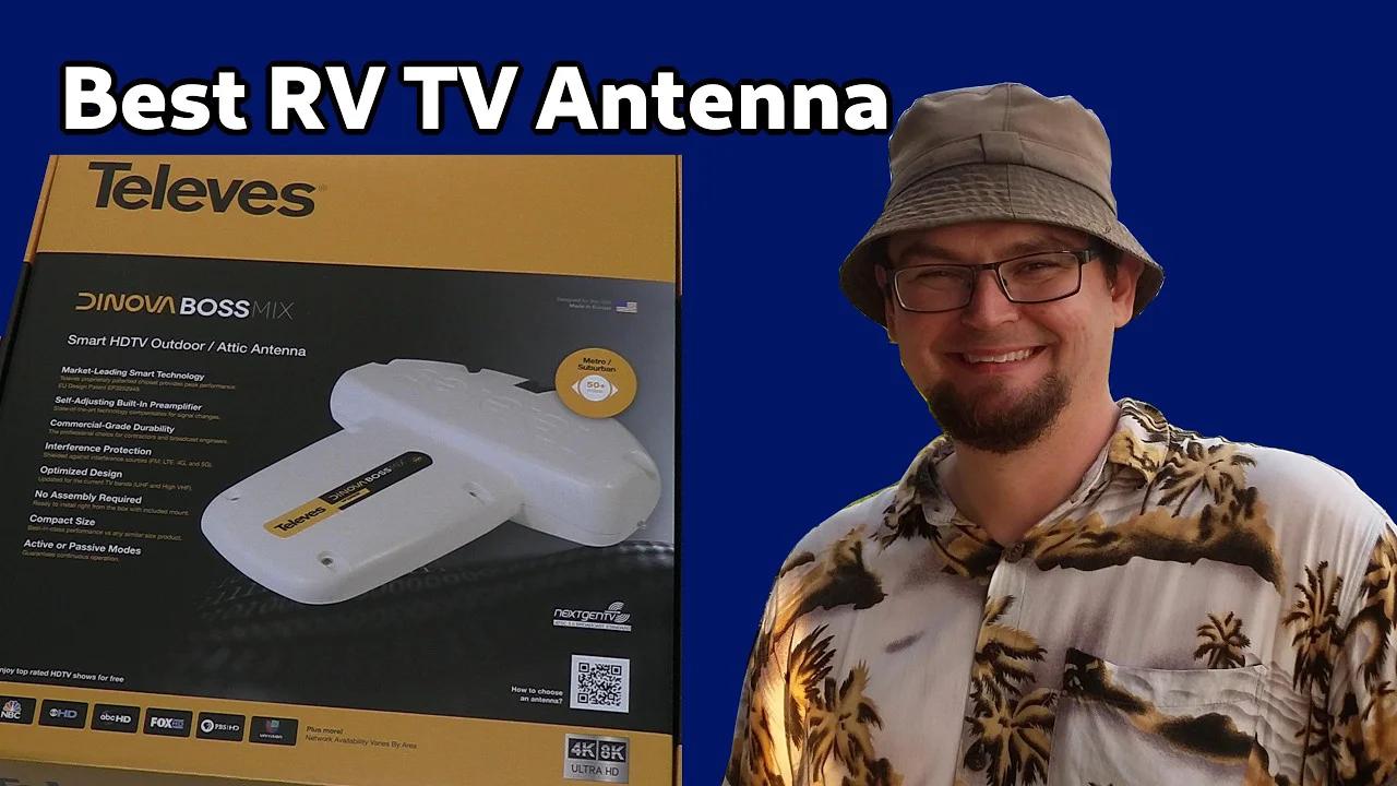 Unlocking Signal Magic: The Best Compact Antenna for RVs & Homes! | Televes DiNova Boss Mix
