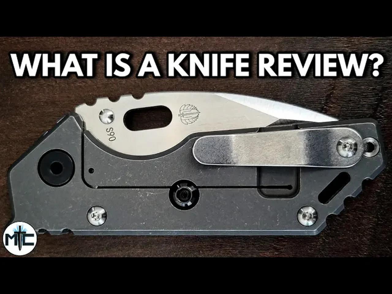 What Is A "Knife Review" Supposed To Look Like? - TKG 172