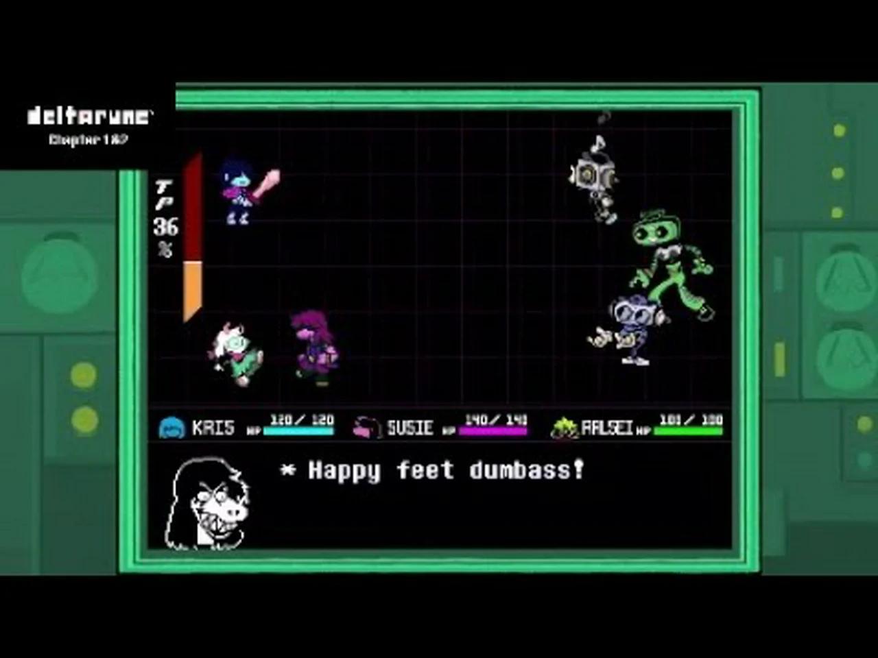 Deltarune Ch 1&2: Dance Battle