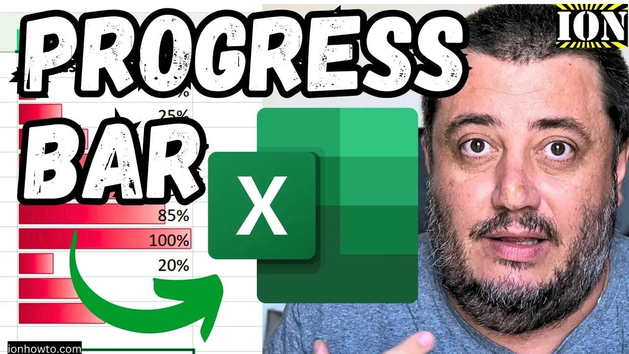 How To Create A Progress Bar In Excel Step By Step Guide 