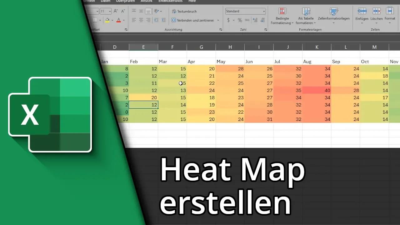 Heat Map in Excel | Heatmap in Excel erstellen Tutorial