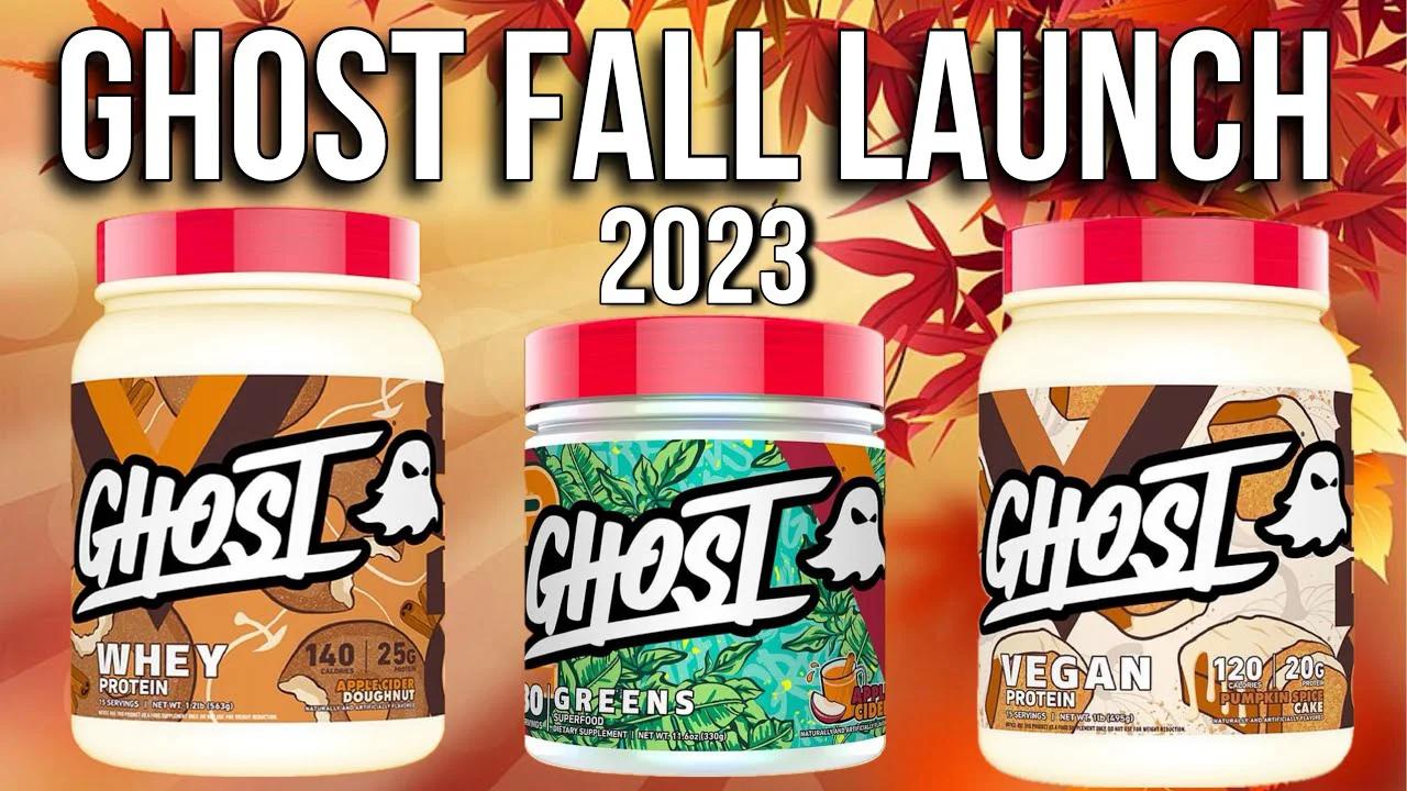 GHOST Fall Launch 2023 | Apple Cider Donut WHEY | Pumpkin Spice Cake ...