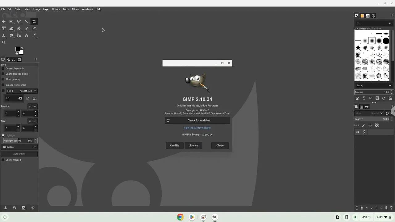How to install Gimp on a Chromebook easily