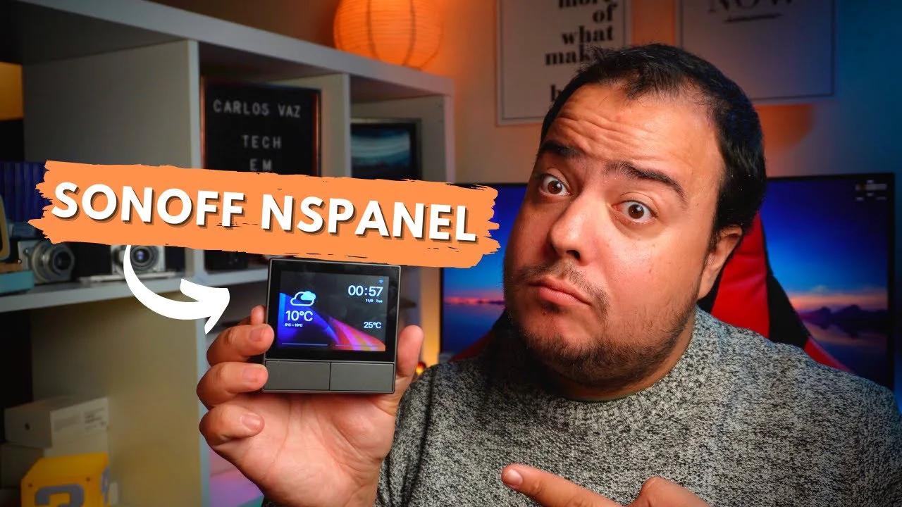 Sonoff NSPanel - Interruptor com Touch Screen + Alexa e Home Assistant