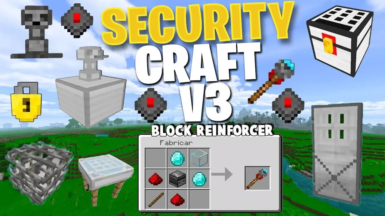 👉 SECURITY CRAFT V3 (Actualizado) para MINECRAFT PE 1.14.60 | BEDROCK 1 ...