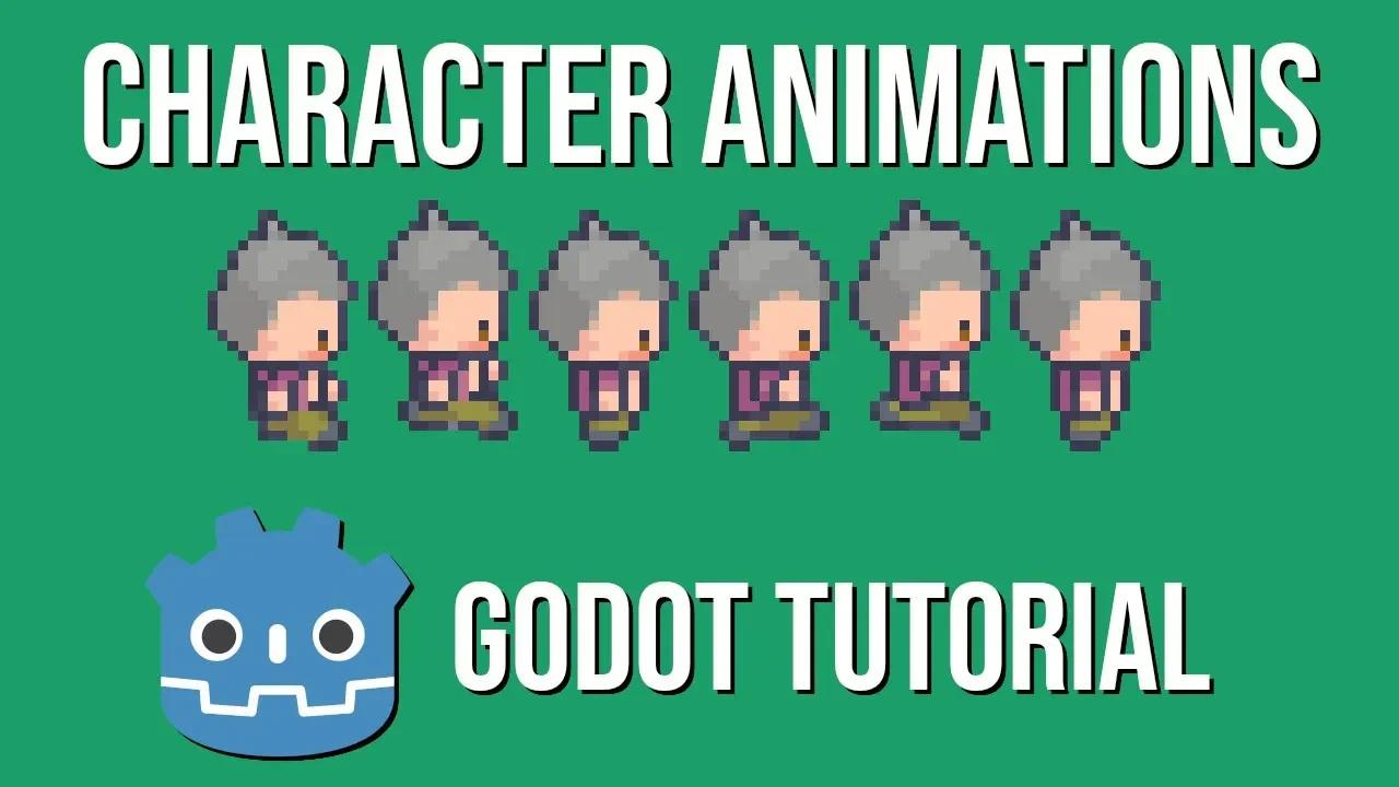 How To Setup Player Animations For 2d Characters In Godot