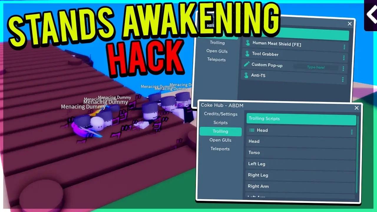 Roblox Stands Awakening Hack | OVERPOWERED GUI SCRIPT | WORKING