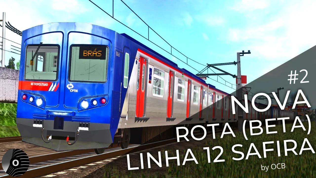 OpenBVE - NOVA LINHA 12 SAFIRA (BETA)! USP-Leste X Jardim Helena-Vila Mara