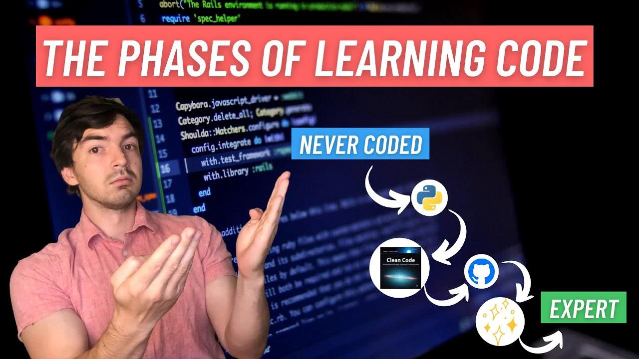The Five Phases Of Learning Code - How To Learn How To Code In 2022