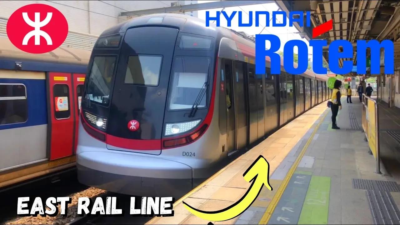 【車價40億 | 新車埋位】港鐵 | MTR Hyundai Rotem EMU | 東鐵綫現代列車 | R-Train | 12卡變9卡 ...