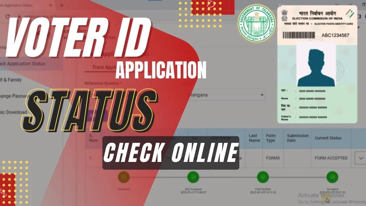 Voter ID Card Application Status Check online | #voteridcorrection # ...