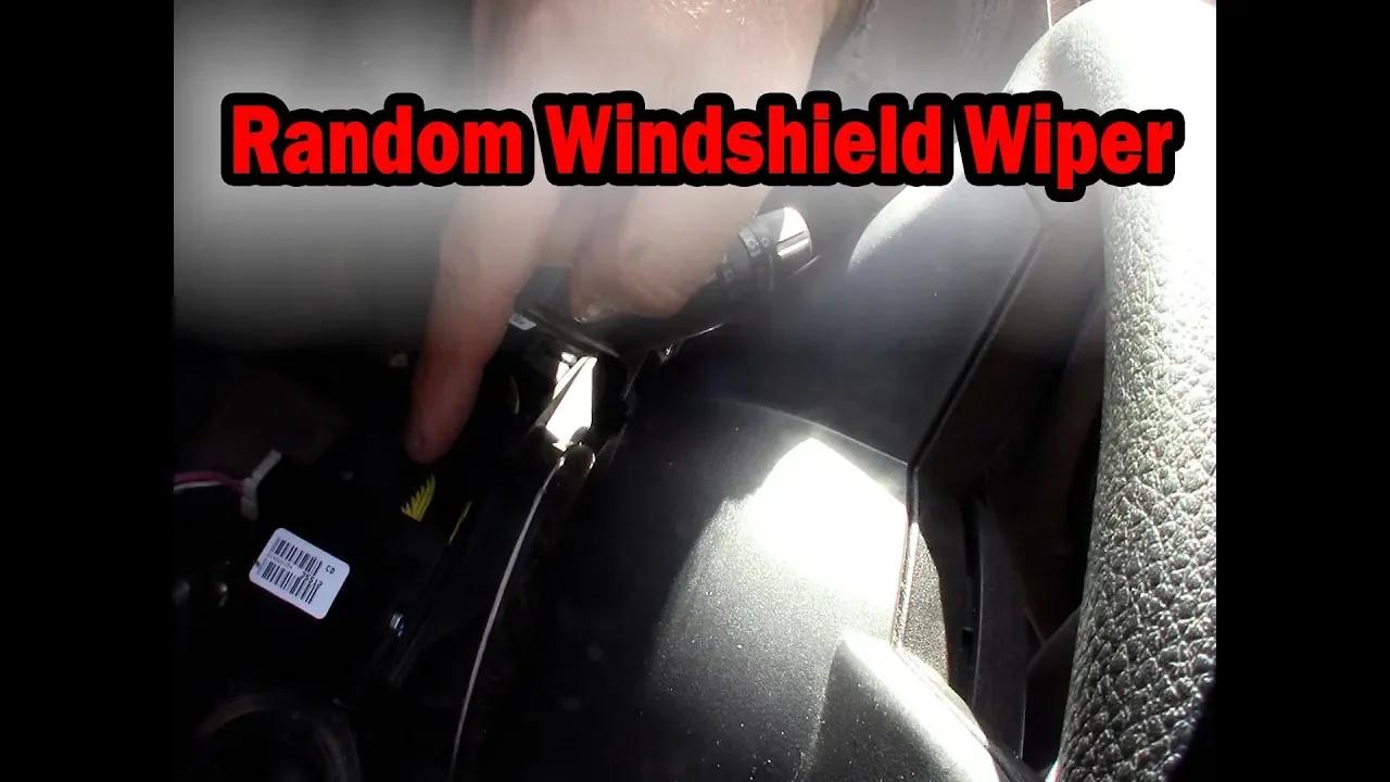 Jeep Compass intermittent windshield wipers come on when turning turn ...
