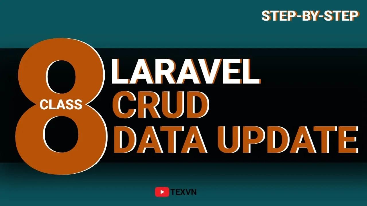 CRUD - Edit and Update Data in Database | Laravel 9 Tutorial Class 8 in اردو/हिन्दी