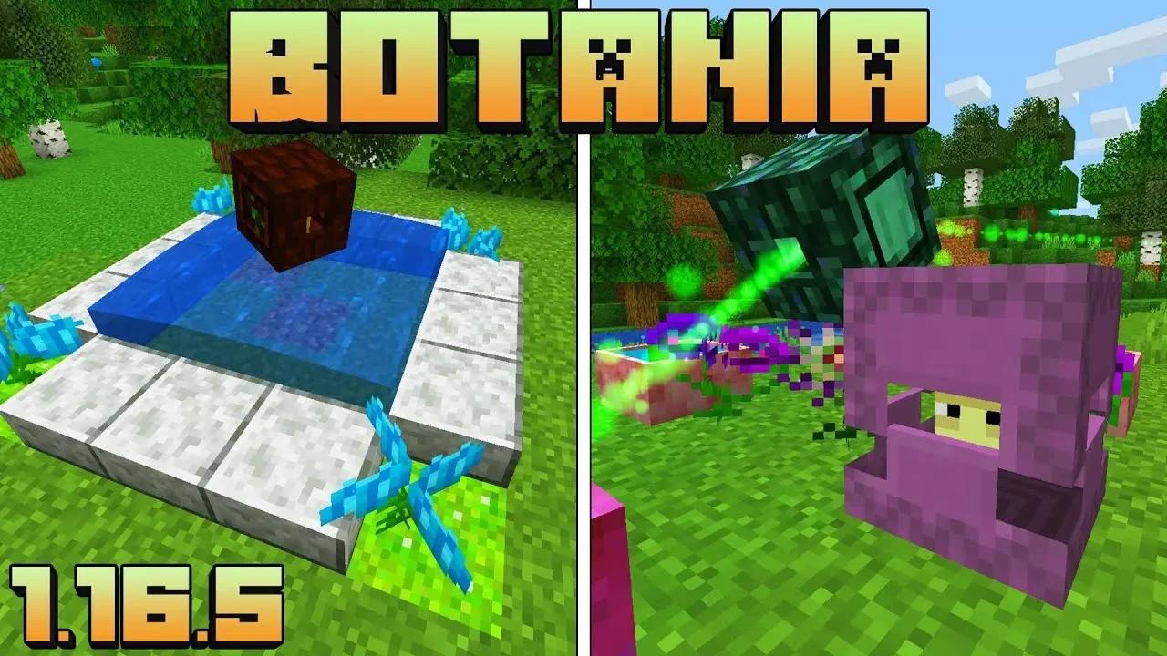Botania. Generating Flora #6 Tutorial 1.16.5 (minecraft java edition)
