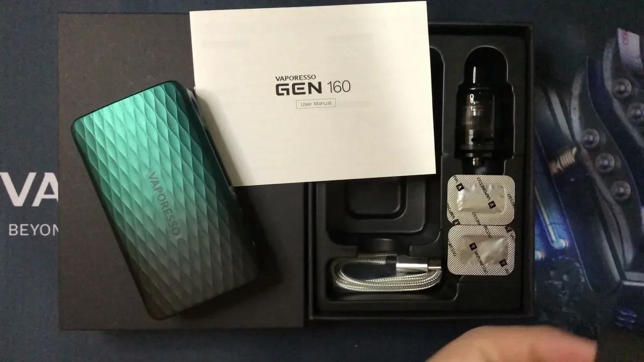 O QUE MUDOU NO KIT VAPORESSO MOD GEN 160 CHIP AXON FT MODE REVIEW ...