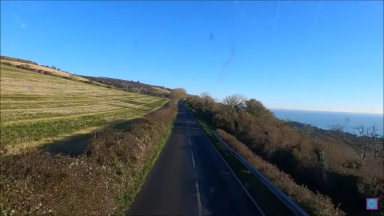 Southern Vectis Bus Cam - Route 3 [On Diversion] - Godshill To Ventnor ...