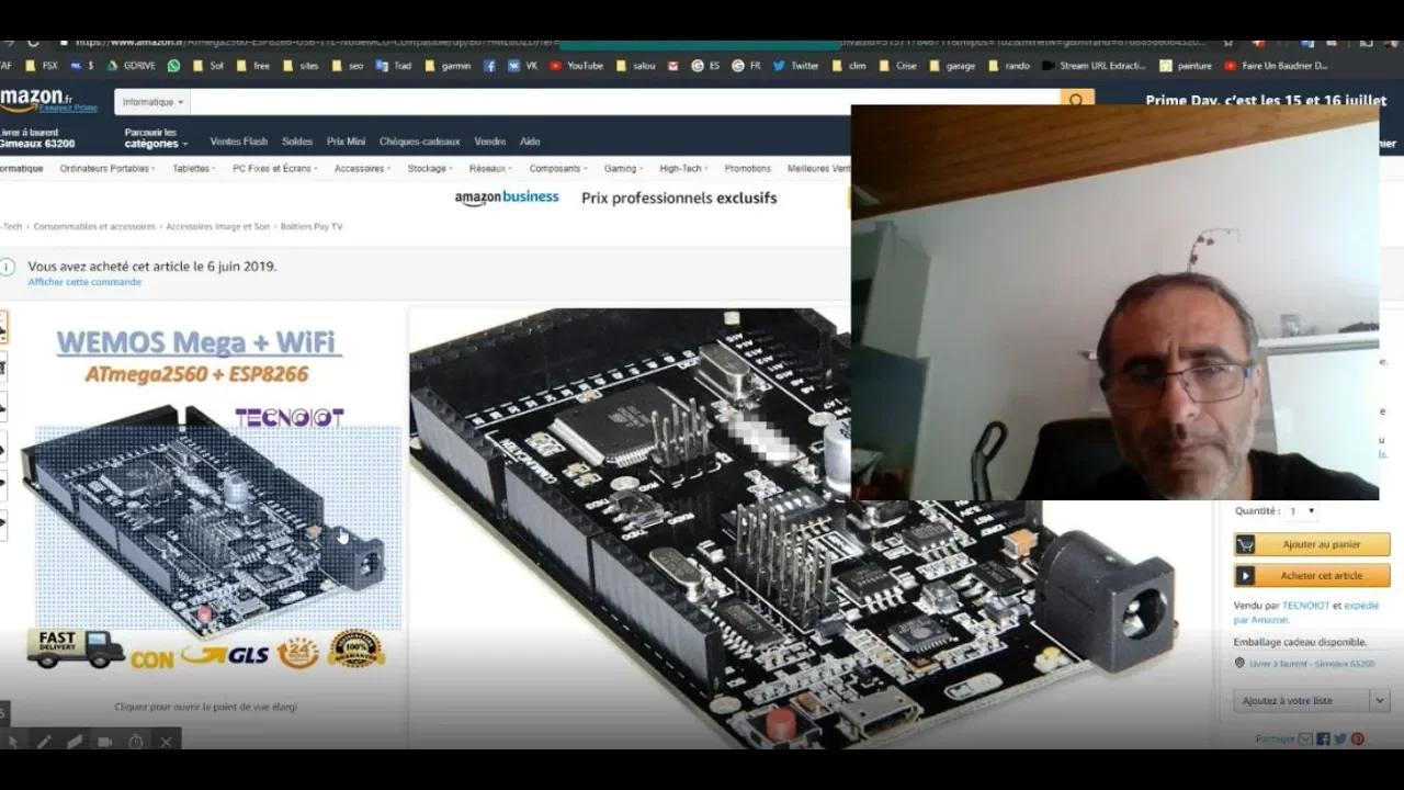 Tuto infaillible arduino wifi WeMOS Mega ESP8266